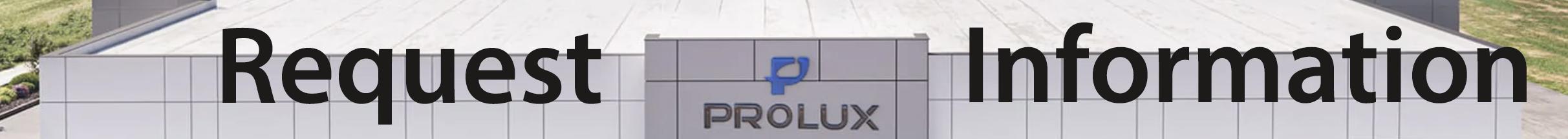 Prolux Business Request Info – Prolux Commercial